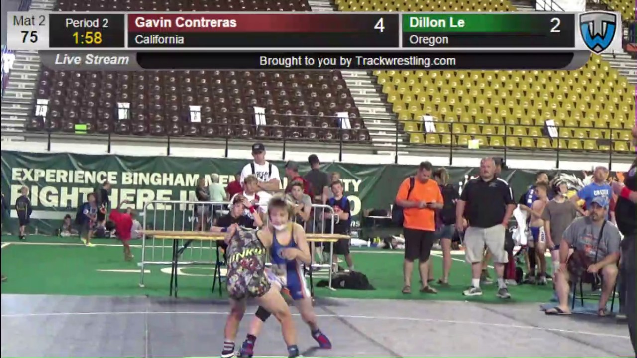 680 Novice 75 Gavin Contreras California vs Dillon Le Oregon 8427042104 ...