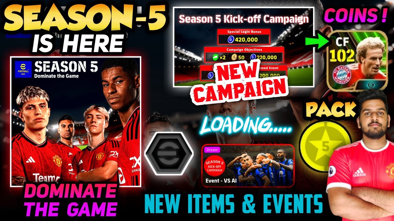New Season 5 Is Here | Season Kick Of Campaign & Nominating Pack | New ...