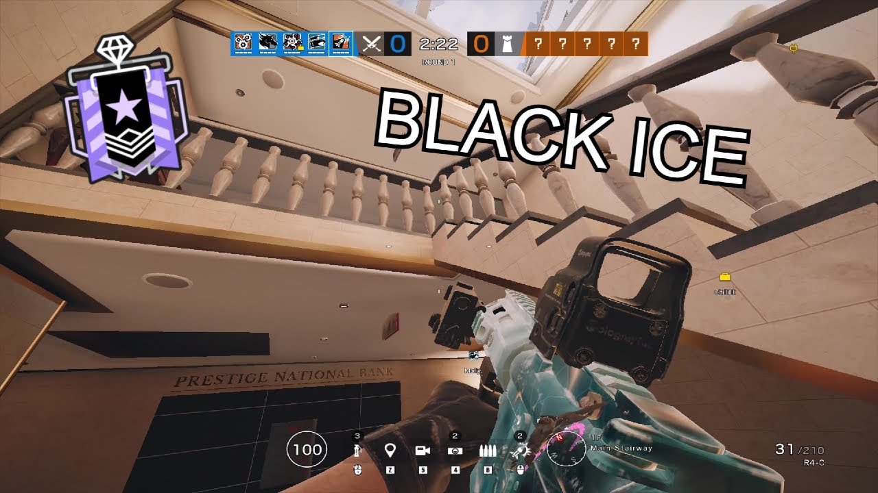 How A Diamond Plays With R4-C BLACK ICE - Rainbow Six Siege - YouTube