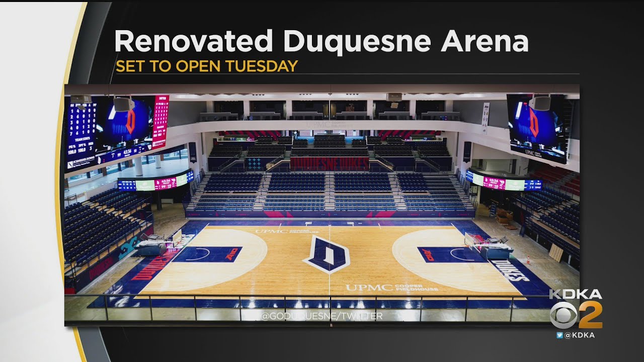 Renovated Duquesne Arena Set To Open - YouTube