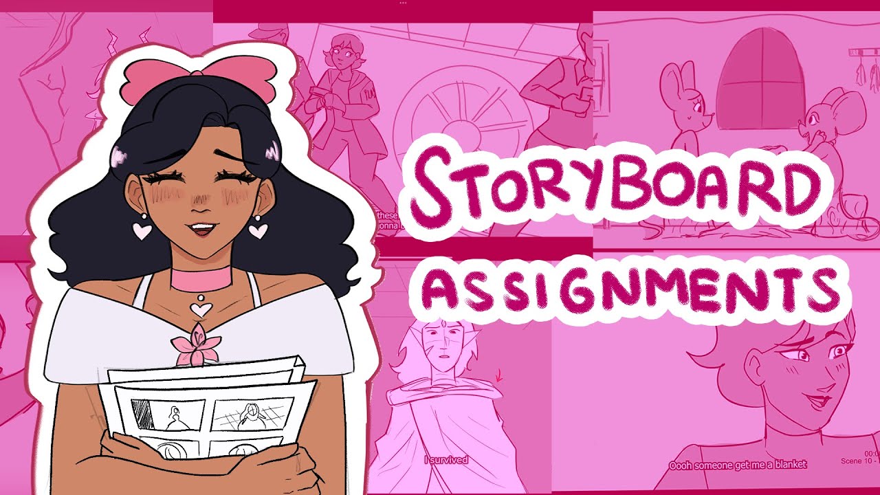 Storyboard Assignments from Animation School 🎨📽 - YouTube