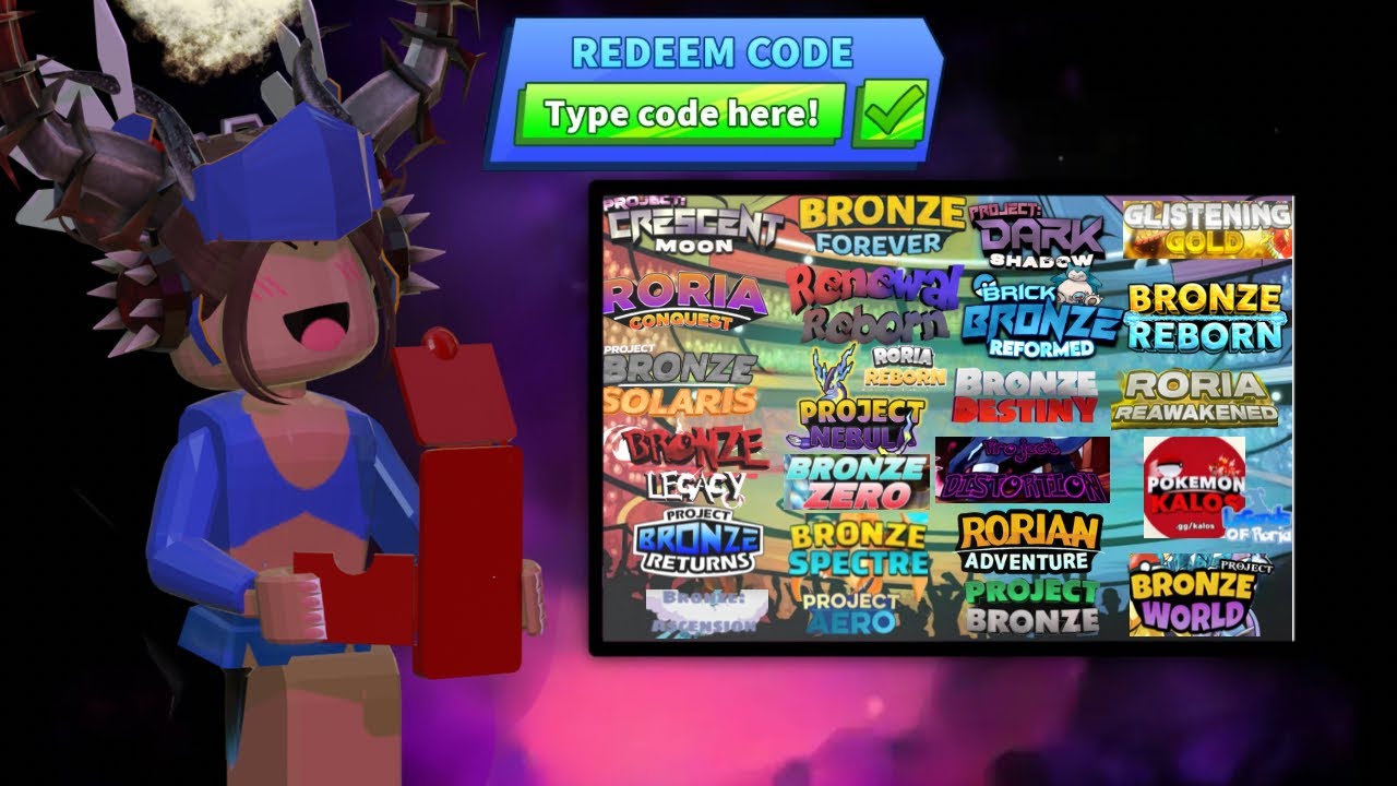 RANDOM SHINY STARTER CODE!? | Pokemon Brick Bronze | Pokemon Brick ...