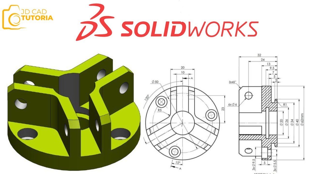 Solidworks Tutorial for Beginners Exercise 298 - YouTube Solidworks Tutorial for Beginners Exercise 298 - YouTube