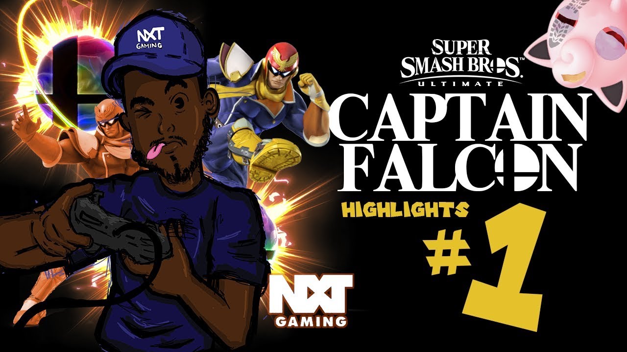 "ALL CAP" Captain Falcon #1 (Smash Bros. Ultimate Montage) - YouTube