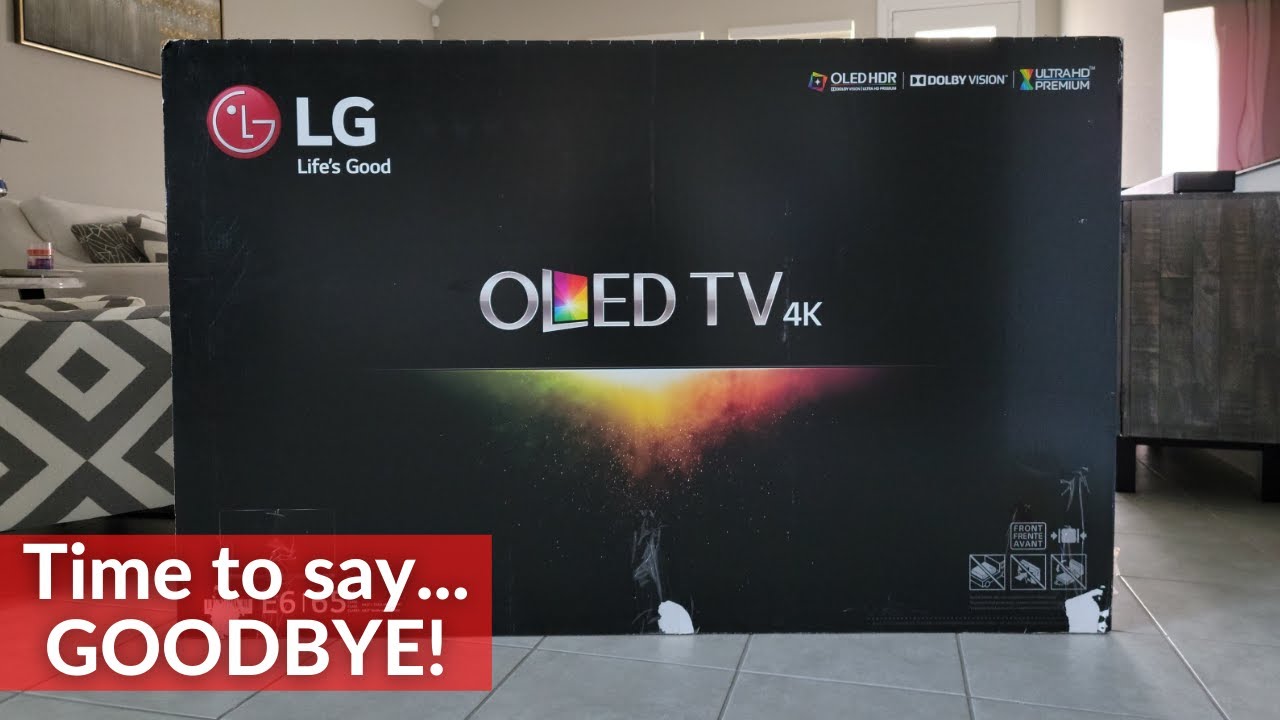 Saying Goodbye to my First LG OLED TV after 5 years plus usage - YouTube