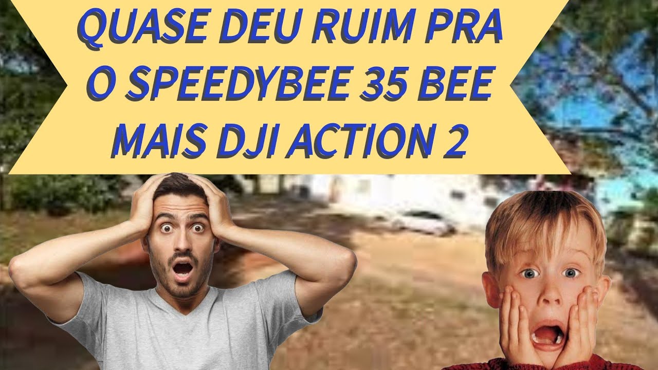 VOOZINHO COM SPEEDYBEE 35 BEE E DJI ACTION 2 NO TREVO DE TEIXEIRA DE FREITAS BA - YouTube