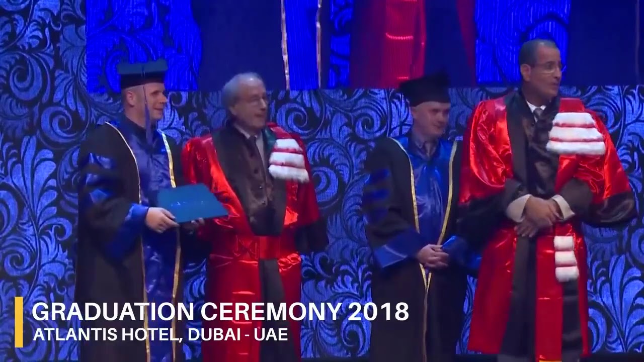 Receiving Degrees - Graduation Ceremony 2018 - YouTube