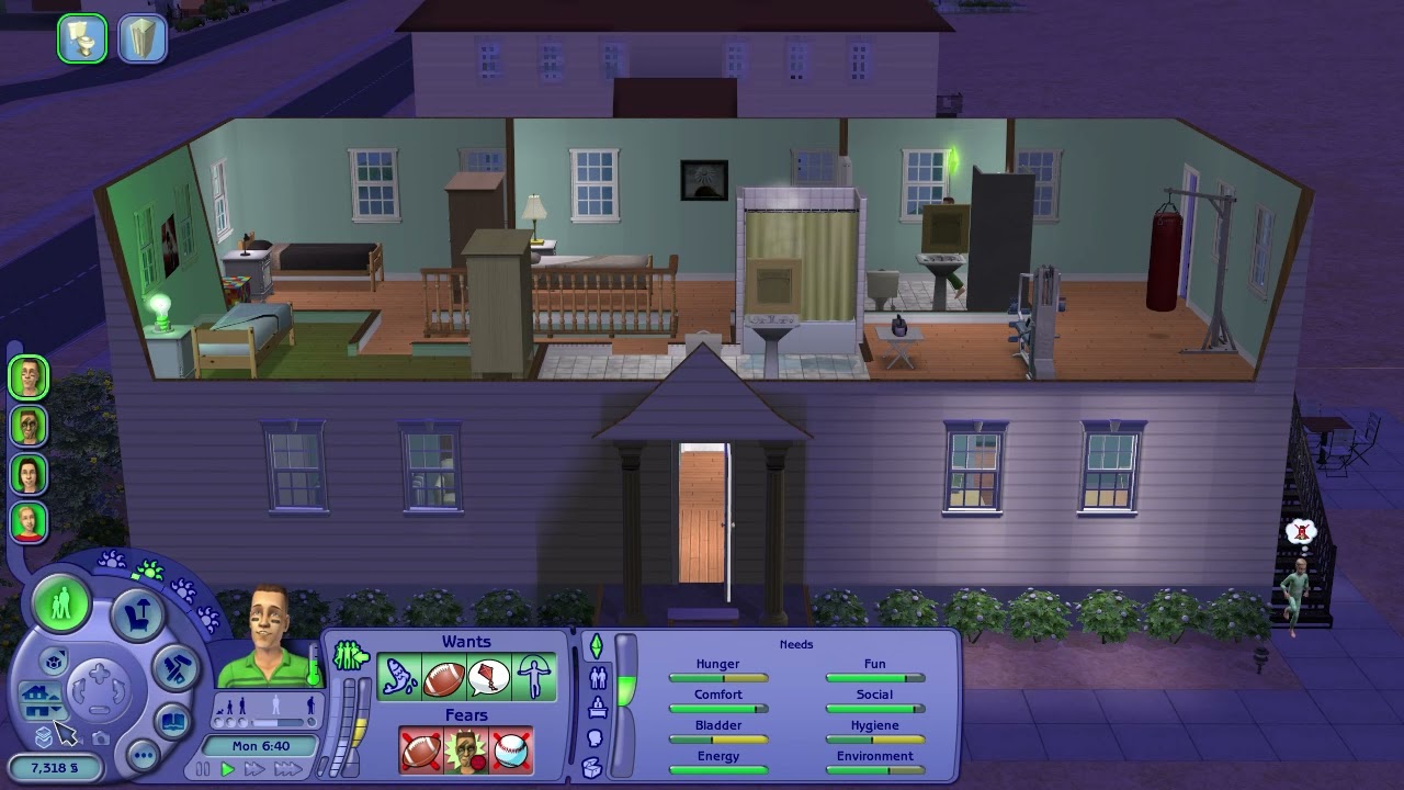 The Sims 2 PC Gameplay - No Commentary - The Grunt Family - YouTube