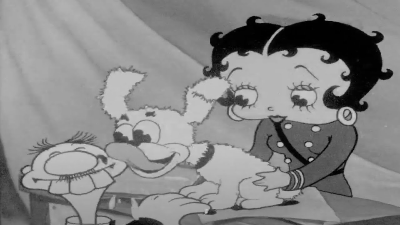 Betty Boop There's Something About a Soldier 1934 Classic Full Cartoon ...