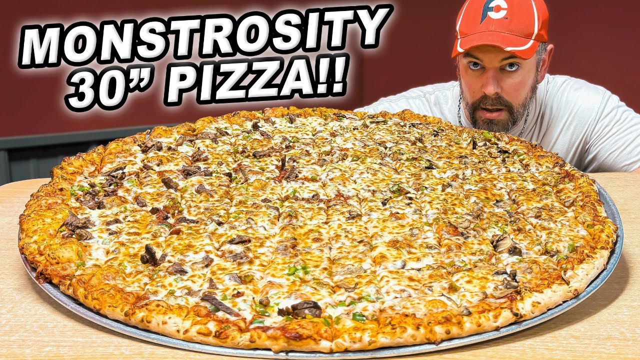 Andy’s 30-Inch “Monstrosity” Pizza Challenge in Albertville, MN Feeds ...