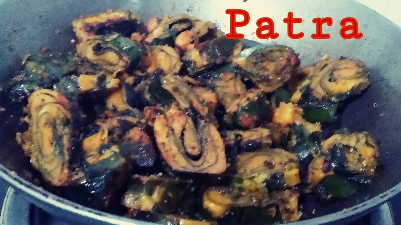 Monsoon special recipe/Patra recipe/arbi leaves roll/in hindi ...