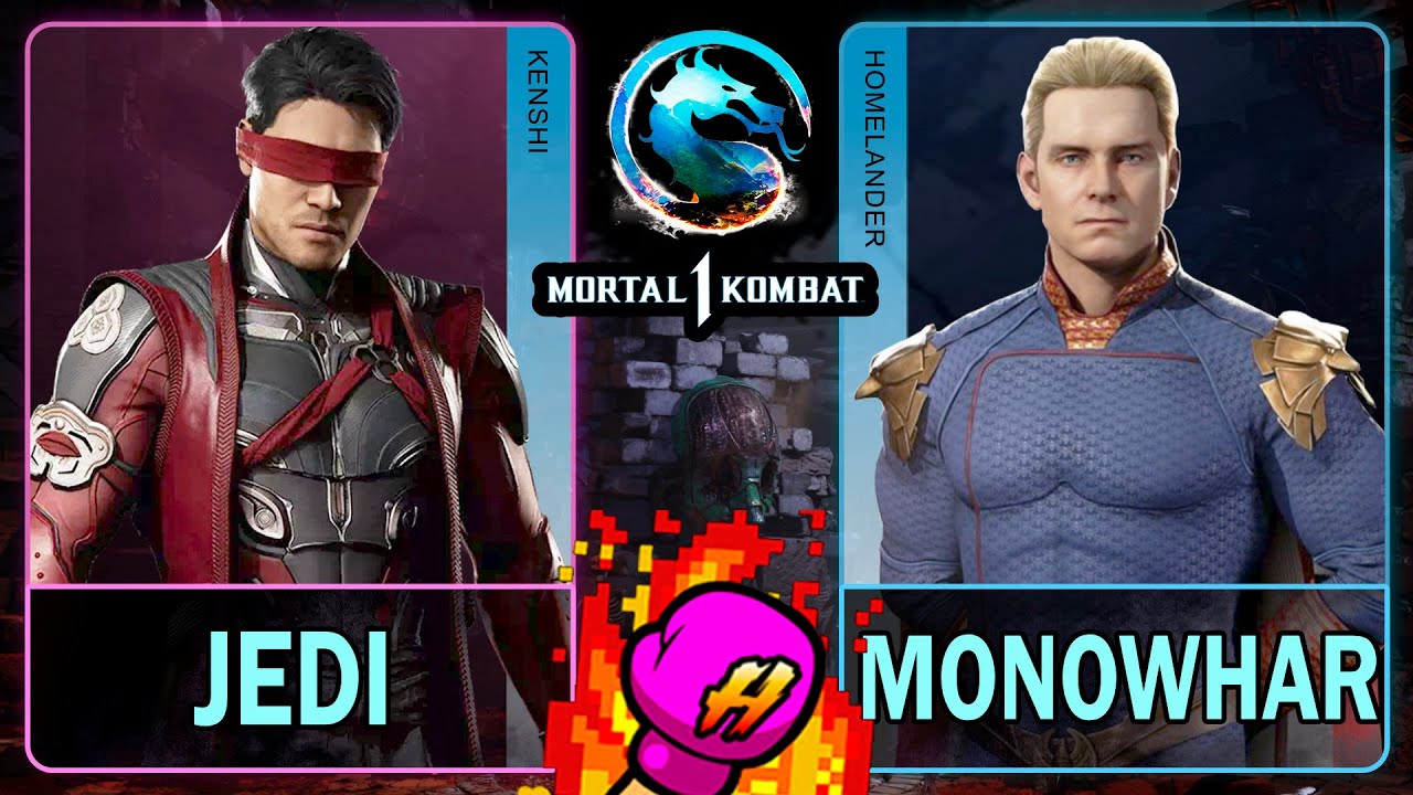 MK1 Jedi (KENSHI) VS Monowhar (HOMELANDER)🥊Mortal Kombat 1🥊4K 60ᶠᵖˢ ...