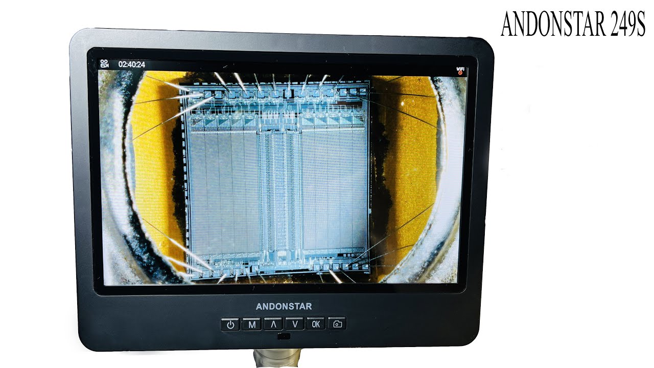 What the 2040x andonstar 249s digital microscope is capable of - YouTube
