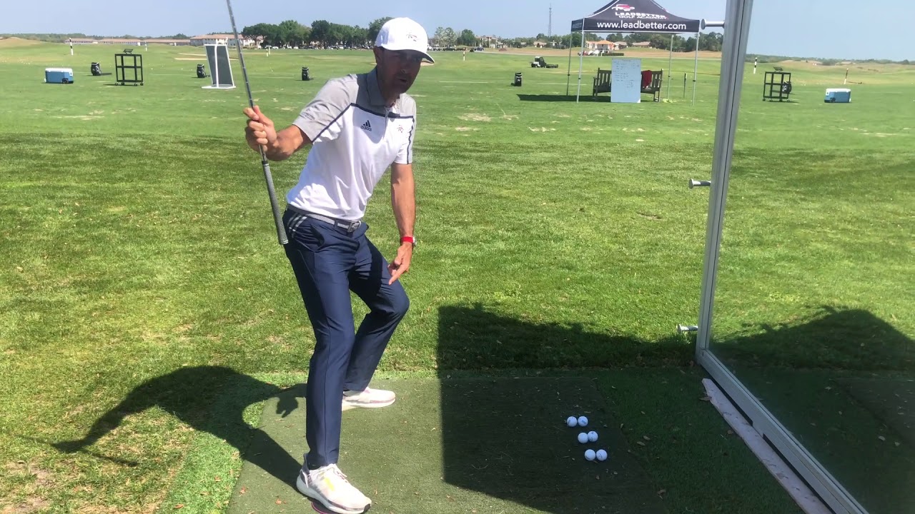 Best golf swing drill to hit the ball more consistent - YouTube