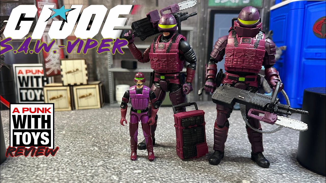 GI Joe Classified S.A.W.-Viper Review - YouTube