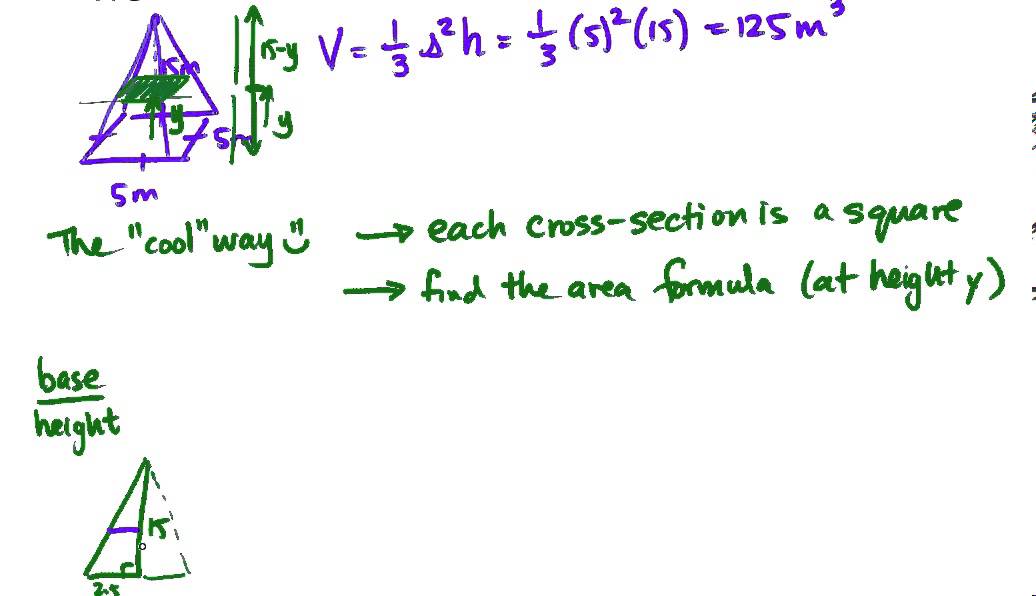 AP Lesson 6.2 Volume, Density, and Average Value (Part 1) - YouTube