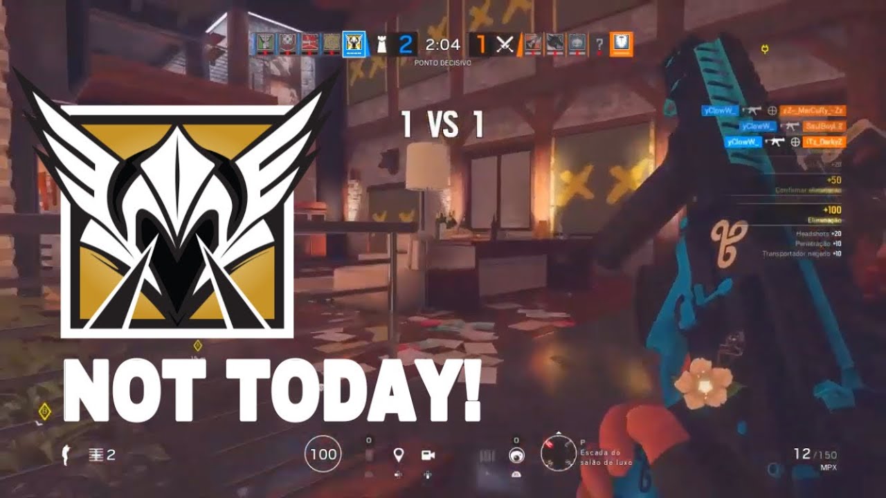 A COMPILED OF A GOLD - Rainbow Six Siege PS4 - YouTube