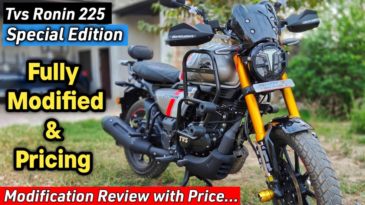 TVS Ronin 225 Special Edition Full Modification with Price ...