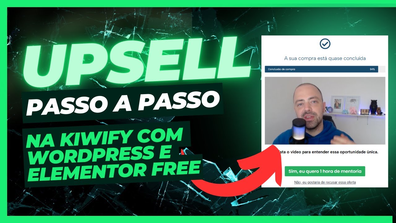 Como adicionar página de UPSELL na KIWIFY com ELEMENTOR no WORDPRESS - YouTube