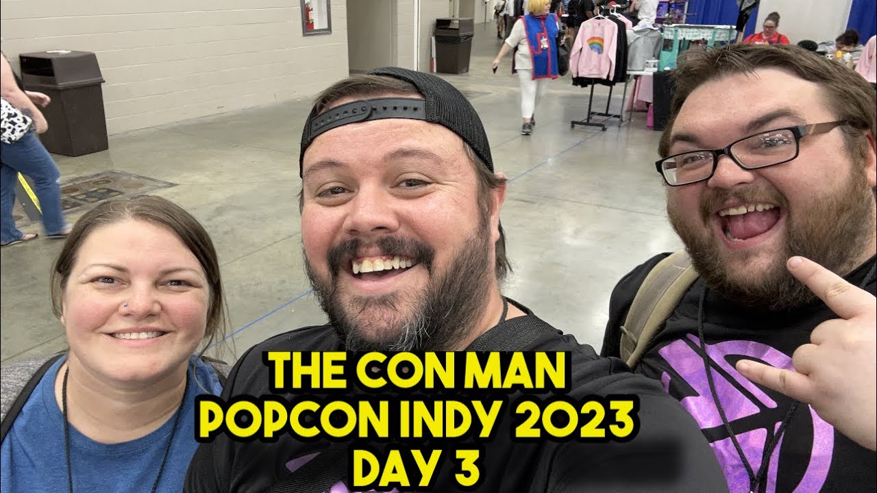 The Con Man: PopCon Indy 2023 Day 3 - YouTube