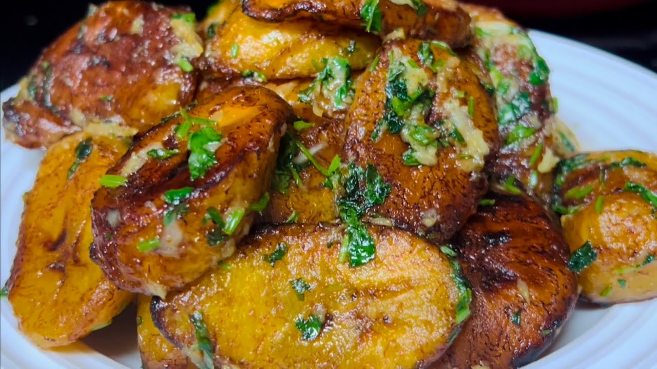 PLANTAIN À L’AIL || GARLIC PLANTAIN || CONGOLAISE À LA CUISINE - YouTube