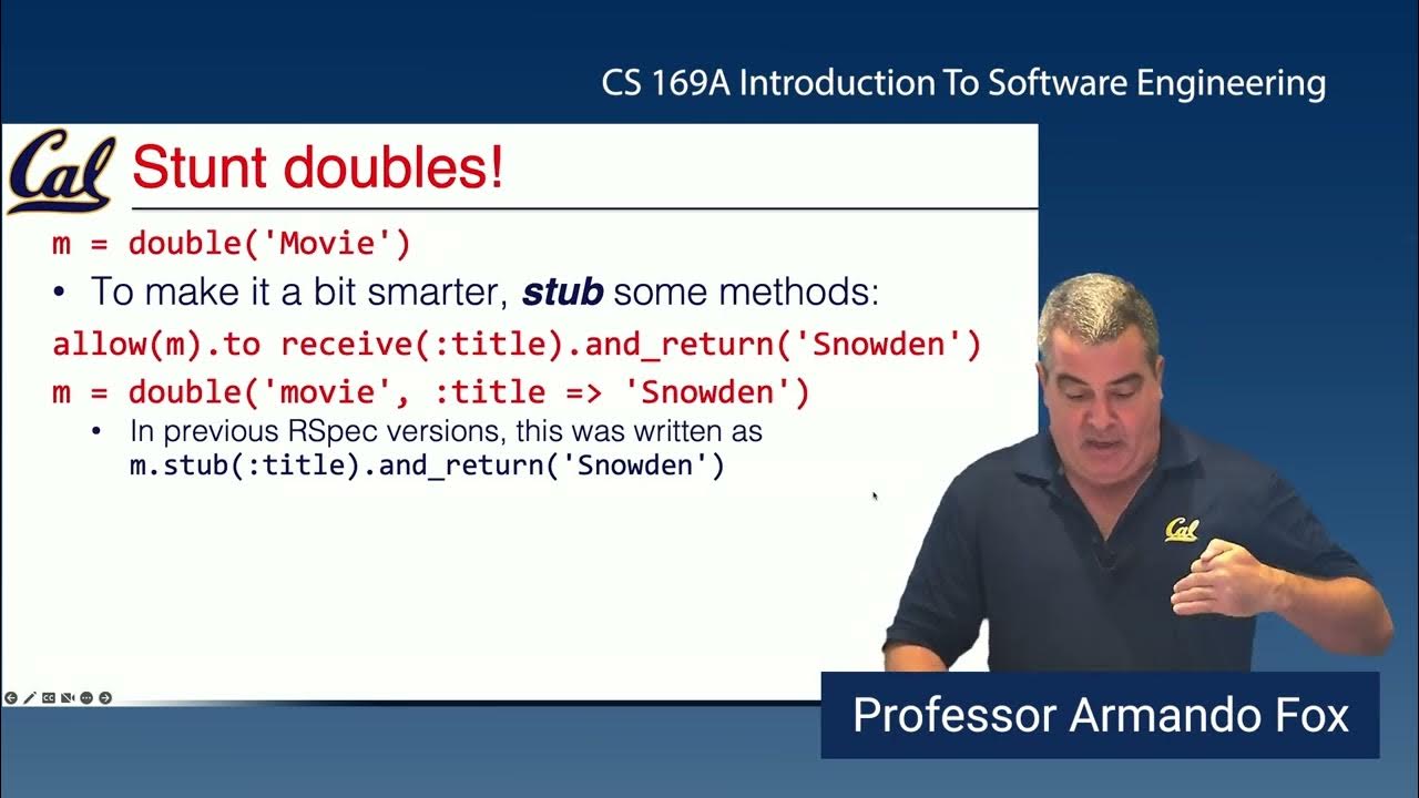 8.3: Part 3 - Method stubs & mock objects - YouTube