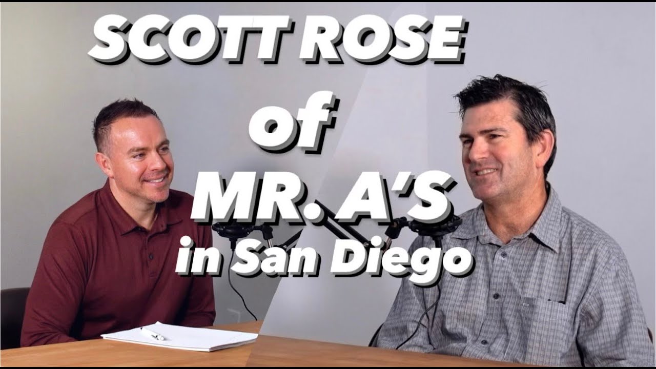 SCOTT ROSE - Wine Director @ Mr. A's in San Diego - YouTube