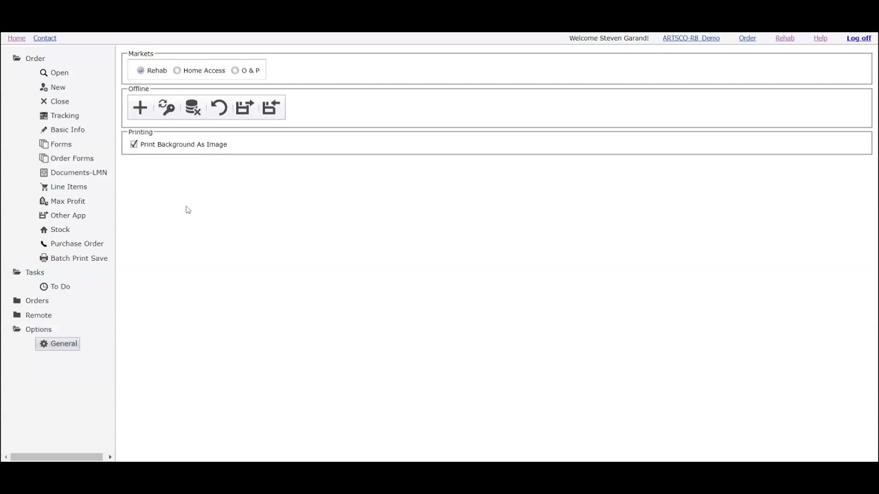 RxWeb 17 - Order Form Print Resolution - YouTube