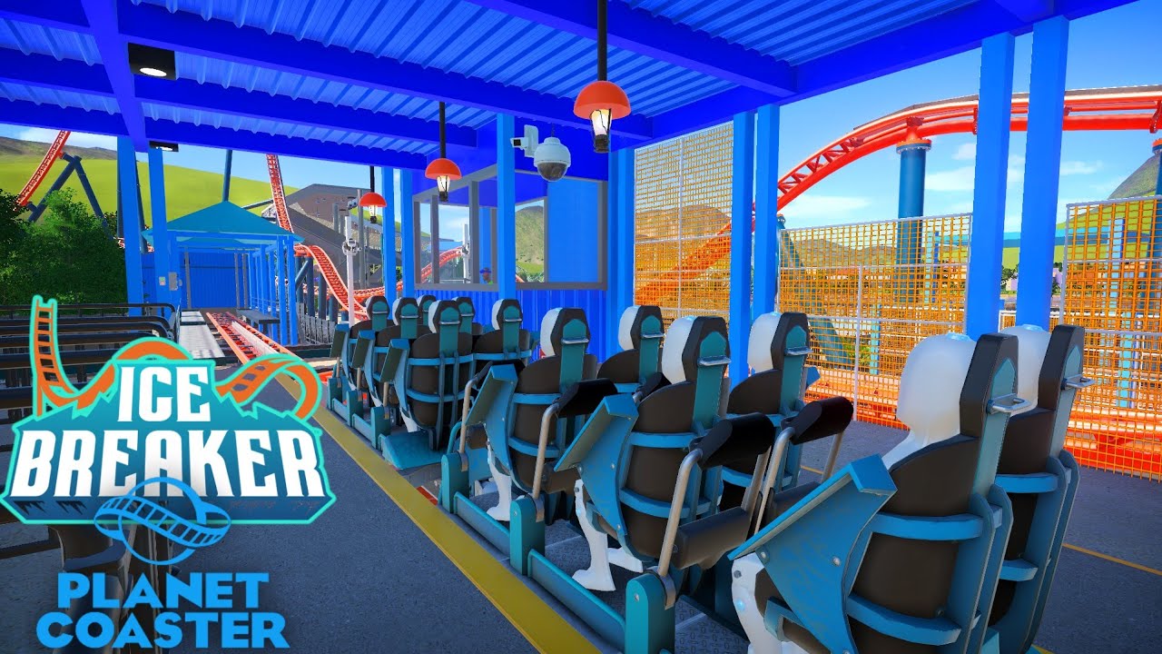 Ice Breaker | Side View POV's - SeaWorld Orlando (Planet Coaster) - YouTube
