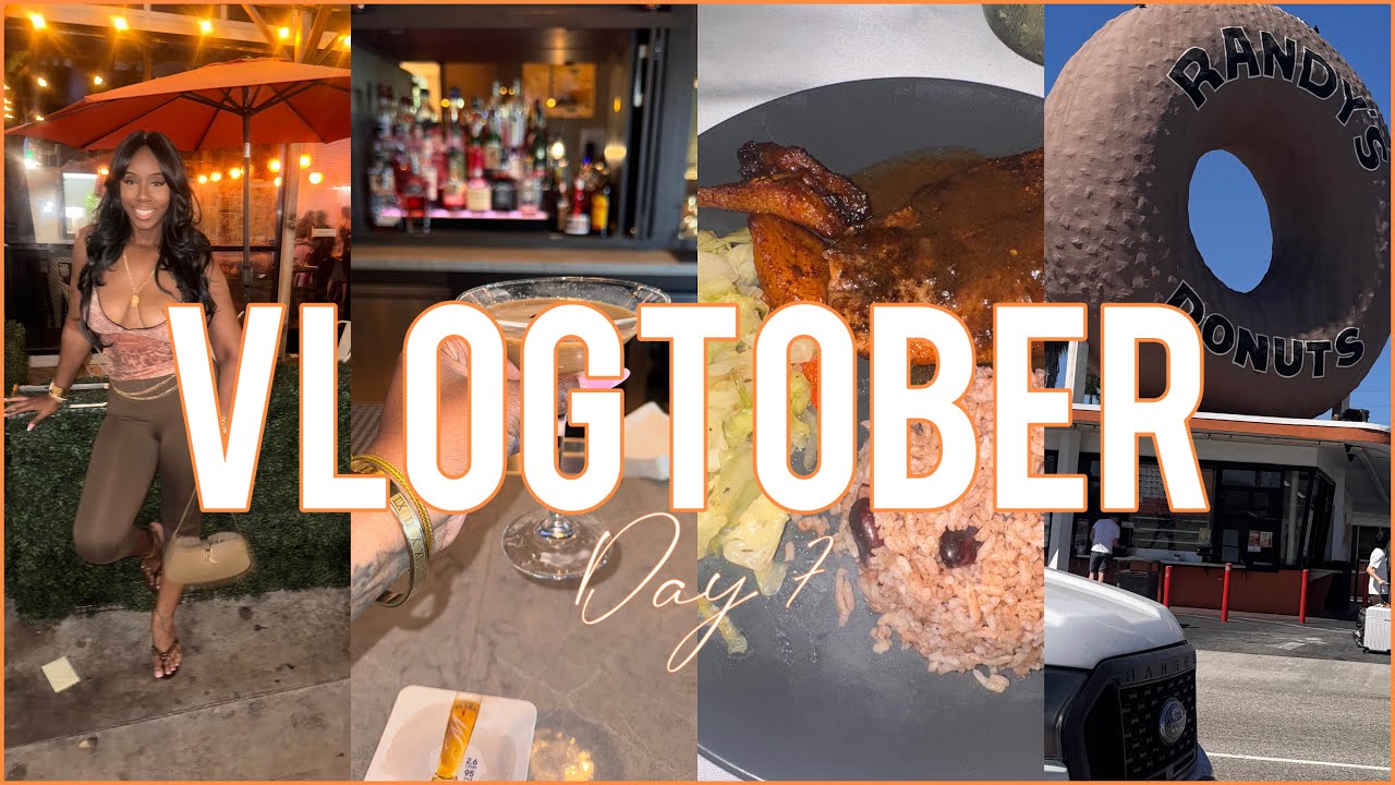 VLOGTOBER DAY 7 🍂 | 24 HRS In LA | Abeautifullife + Issa Rae’s Bar ...