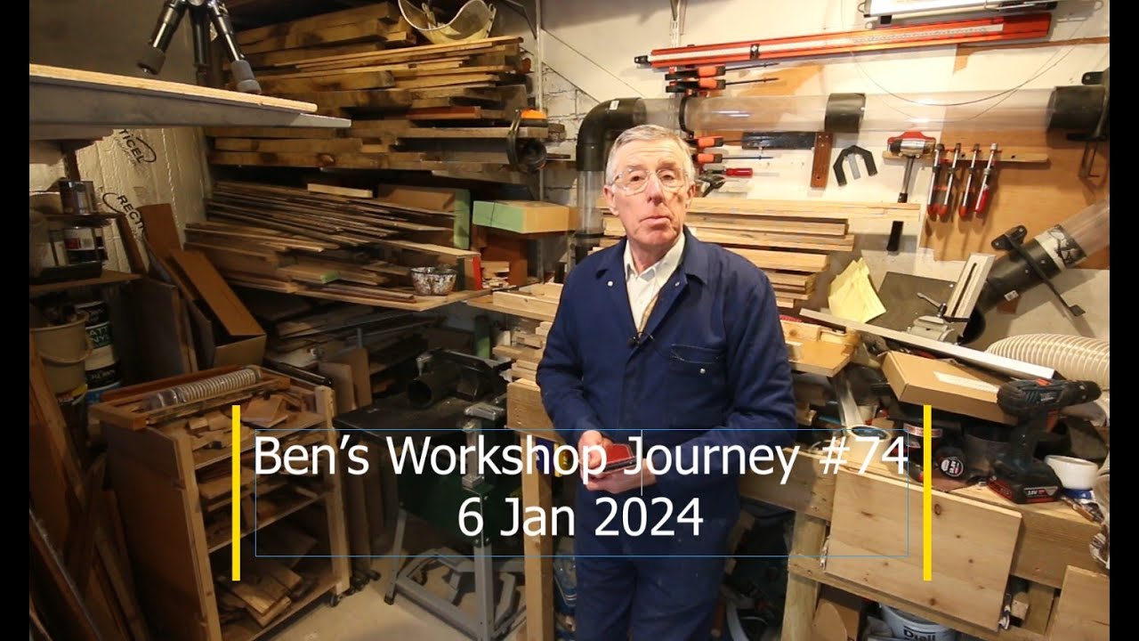 Ben's Workshop Journey #74 (Using a sled in the thicknesser) - YouTube