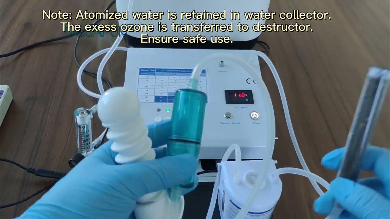 AOT MD 500A Gynecology kit working with Oxygen generator demonstation video - YouTube