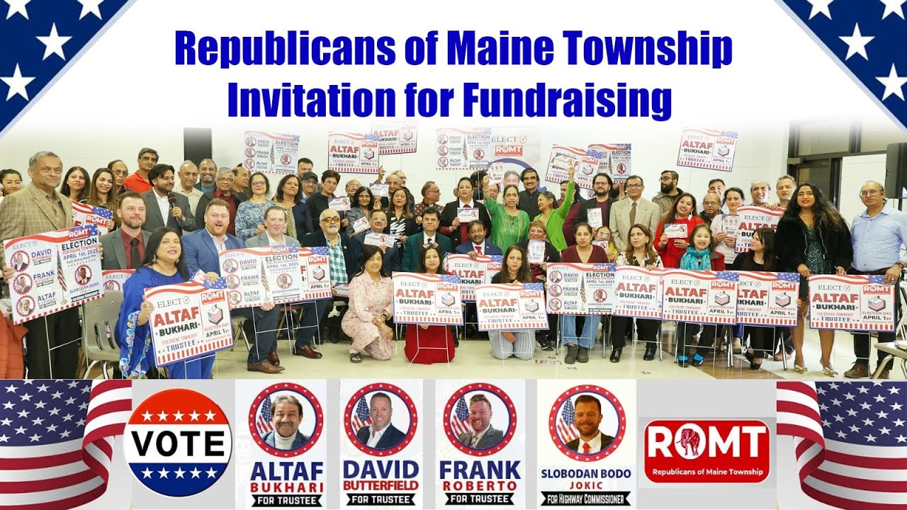 Republicans of Maine Township, Special Fundraising Event - YouTube