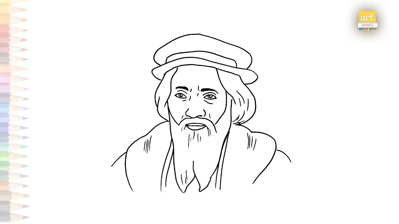 Sebastian Cabot drawing easy | Explorer drawings | How to draw Sebastian Cabot easy #artjanag ...