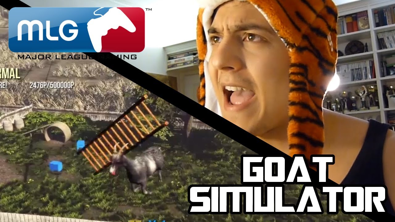 Goat Simulator Gameplay: #1 MLG Player MANTROUSSE (360 No Scope) - YouTube