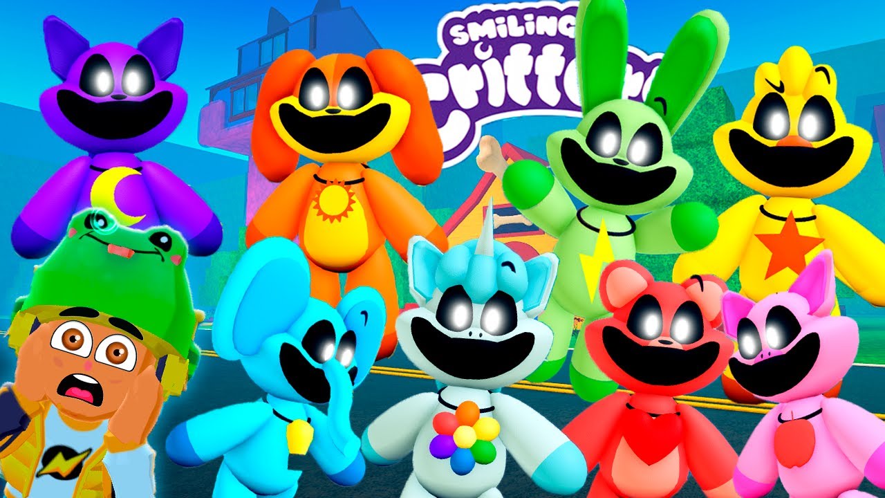 ¡LOS SMILING CRITTERS de ROBLOX NO DAN MIEDO! *ENCONTRE A TODOS LOS ...