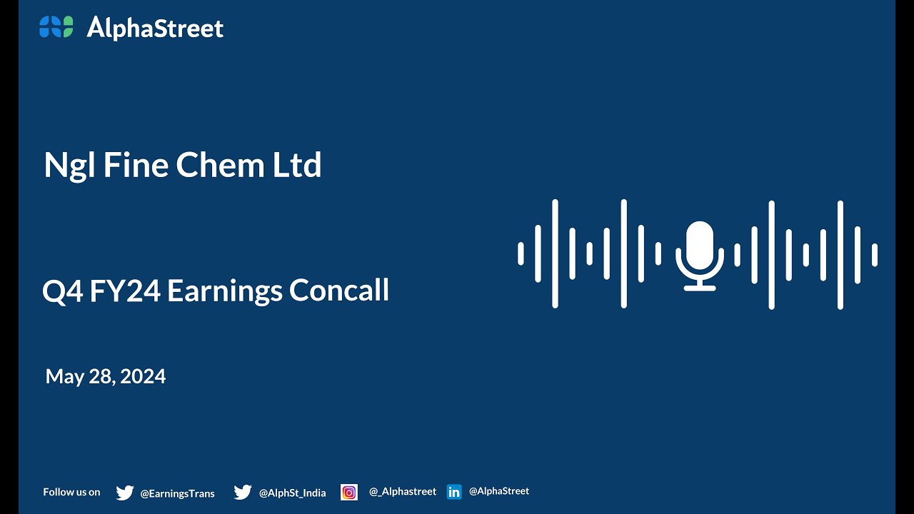 Ngl Fine Chem Ltd Q4 FY2023-24 Earnings Conference Call - YouTube