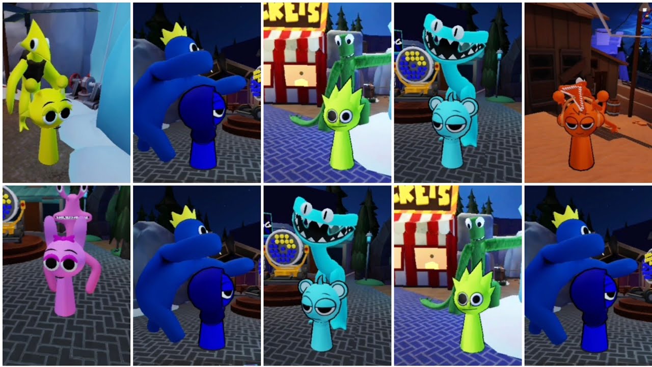 if become friends purple rainbow friend chapter 2roblox - YouTube