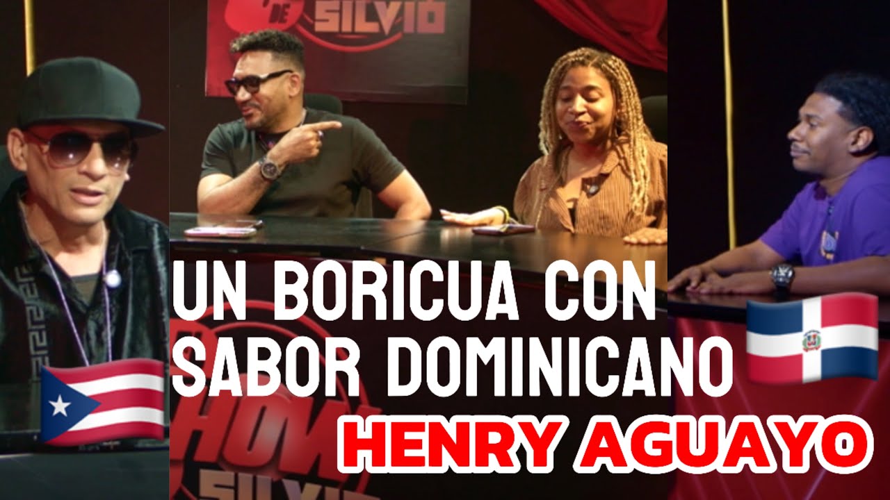UN BORICUA CON SABOR DOMINICANO. HENRY AGUAYO. EL SHOW DE SILVIO. - YouTube
