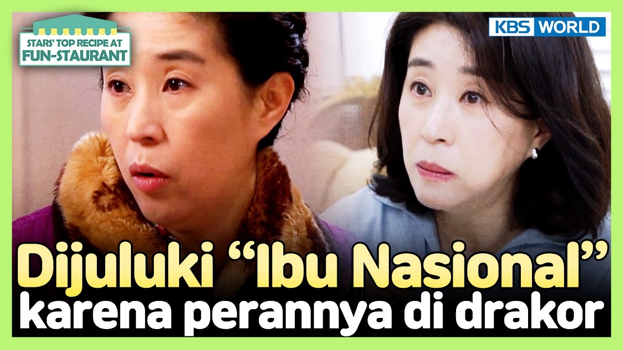 [IND/ENG] Kedatangan aktris pemeran ibu di banyak drakor! | Fun-Staurant | KBS WORLD 231016 ...