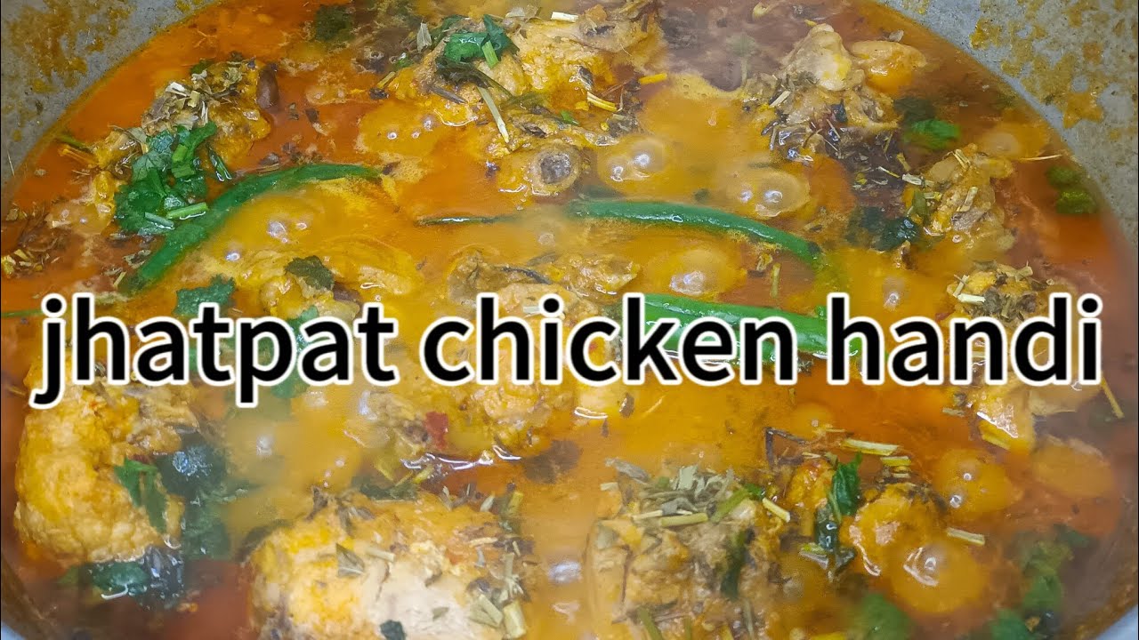 30-Minute Jhatpat Chicken Handi | Perfect Meal @artificetube - YouTube