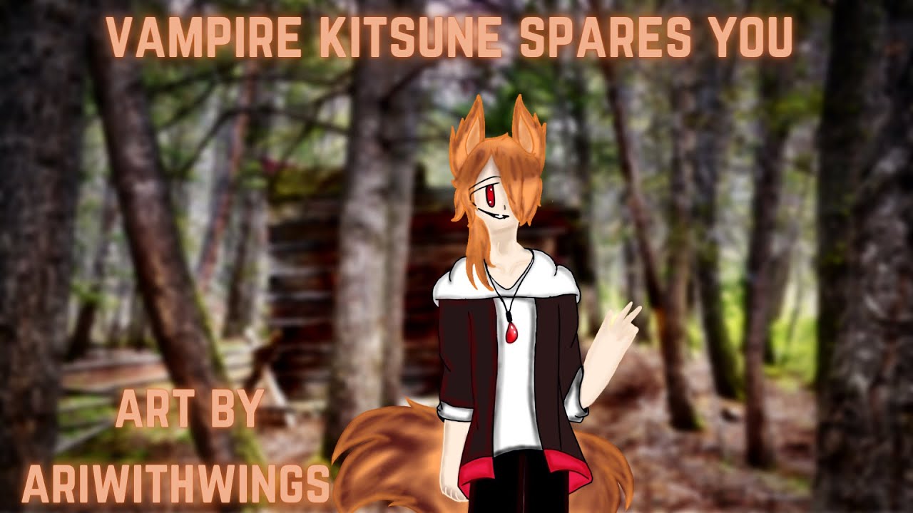 Vampire kitsune spares you asmr - YouTube