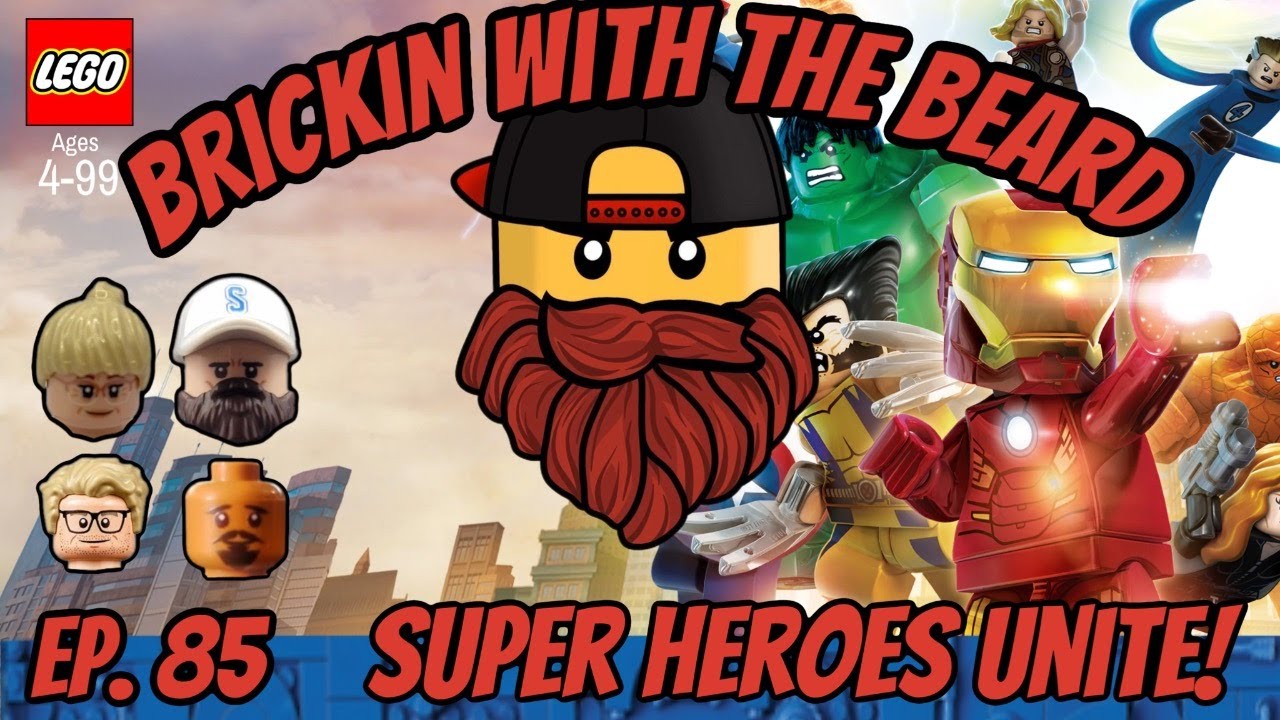 Super Hero And Heroes With Beards