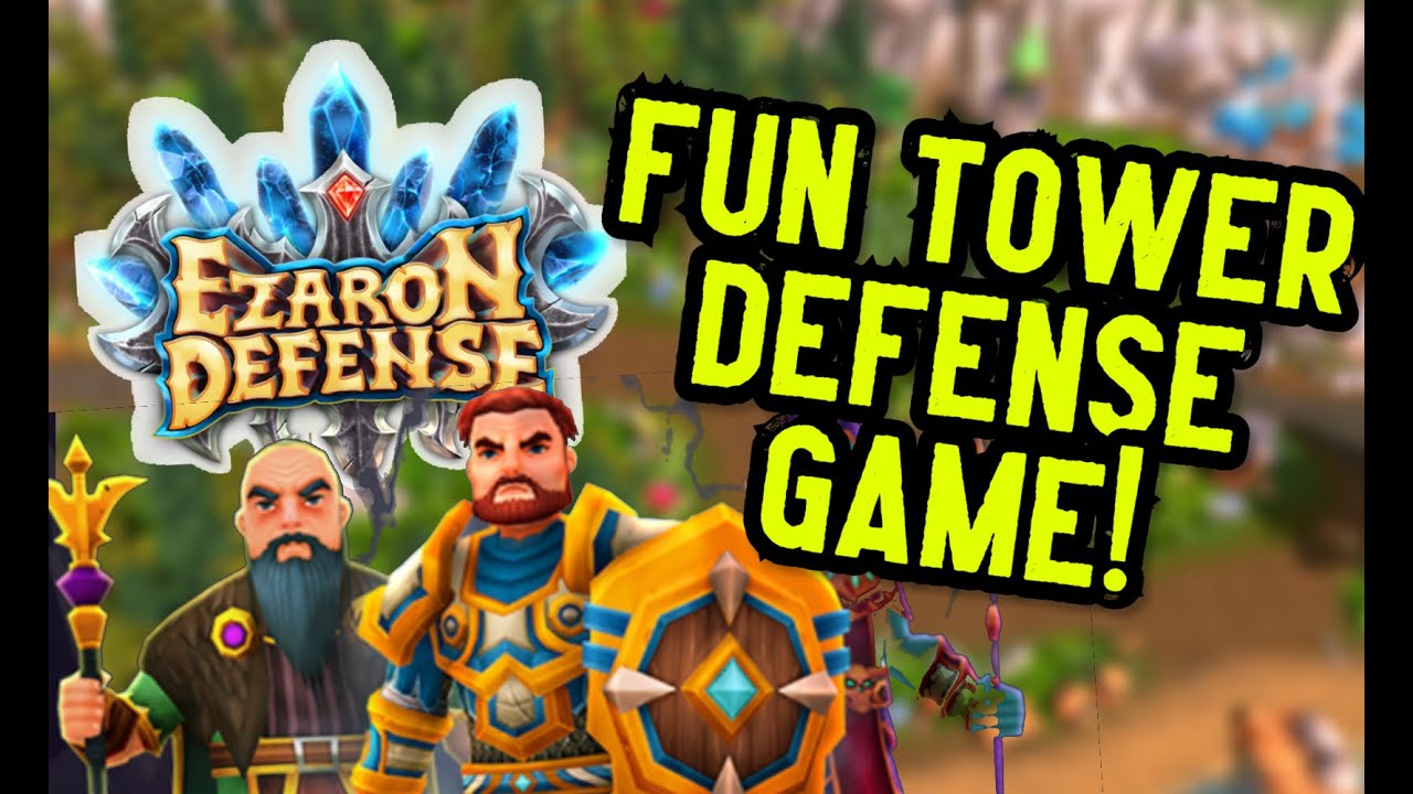 Fun TOWER DEFENSE Game - Ezaron Defense #sponsored | 8-Bit Eric - YouTube