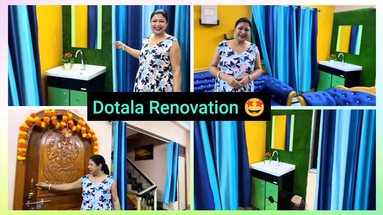 Dotala puro palte dilam 🤩 Fatafati Renovation Pujor jonno 🎊 ️ - YouTube