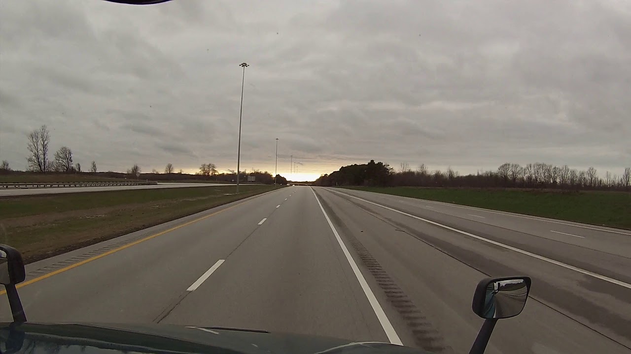 Interstate 90 Ohio - Pennsylvania Border to Mile 210 - YouTube