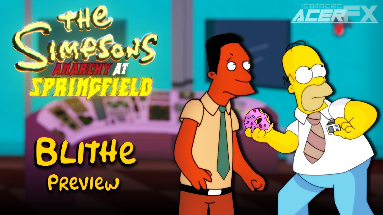 Pibby Simpsons: Anarchy at Springfield - Blithe Rechart [Preview] - YouTube