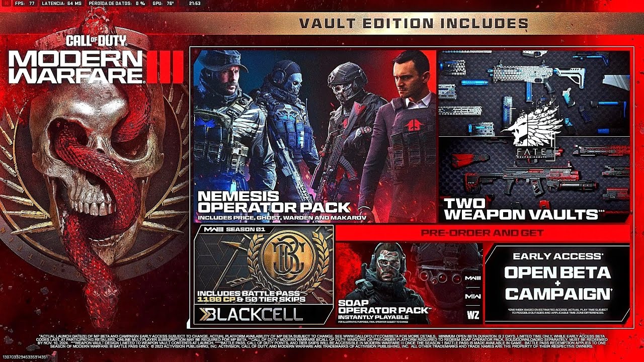 "Shadow Siege" Special Event - COD Modern Warfare III Reveal Trailer ...