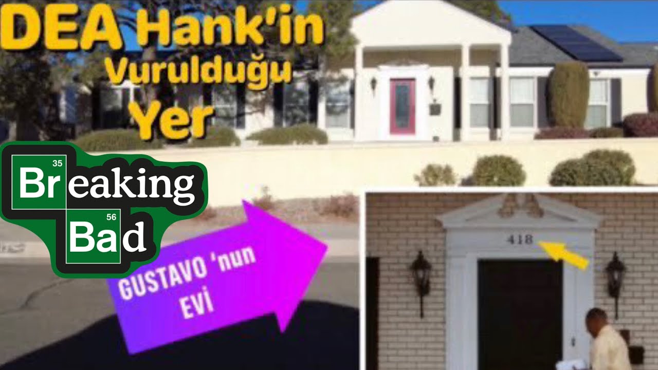 BREAKİNG BAD tur 4.Bölümü-Gustavo Fring’in evi, D.E.A Hank’in vurulduğu ...