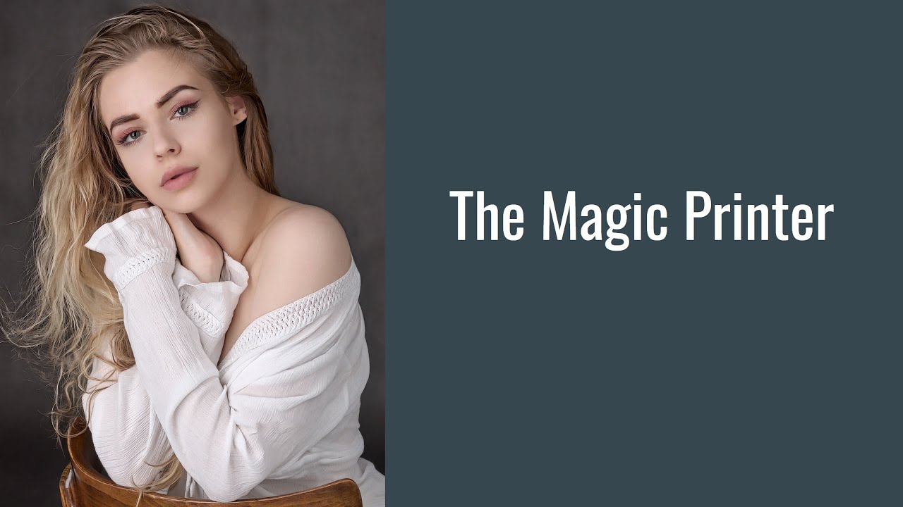 The Magic Printer | TG/TF Caption - YouTube